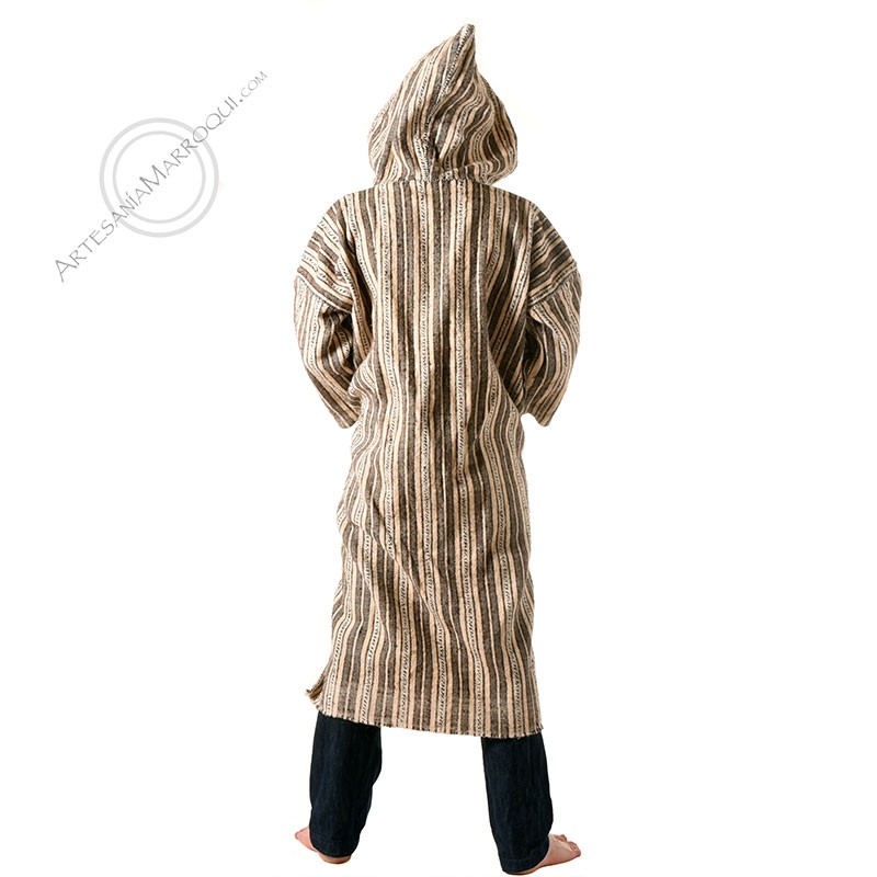 Chilaba de lana en bruto | Artesanía-Marroquí.com