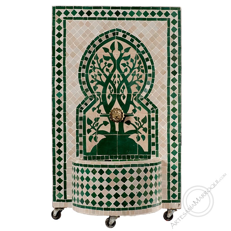 Mosaic fountain 100 cm lemon tree | kinamour.com