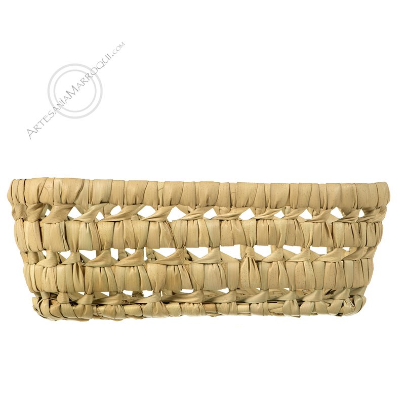 Cesto de palma abierto | Artesanía-Marroquí.com