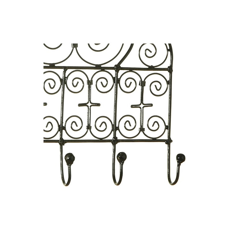 Perchero forja de siete | artesania-marroqui.com