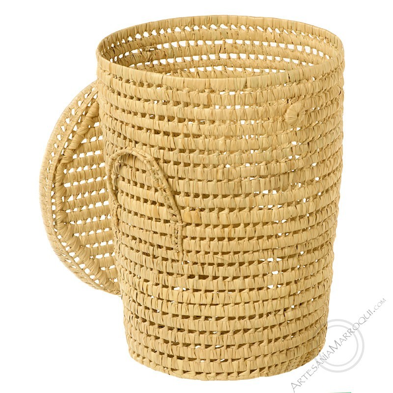 Cesto de palma 60 cm | Artesanía-Marroquí.com